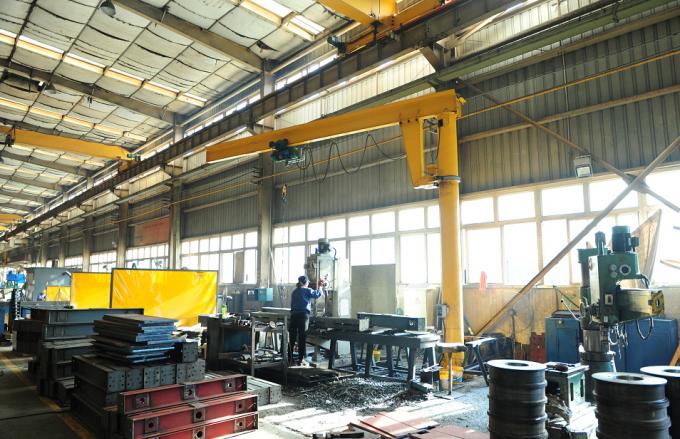 Movable Mini Electric Jib Crane with 360° Rotation